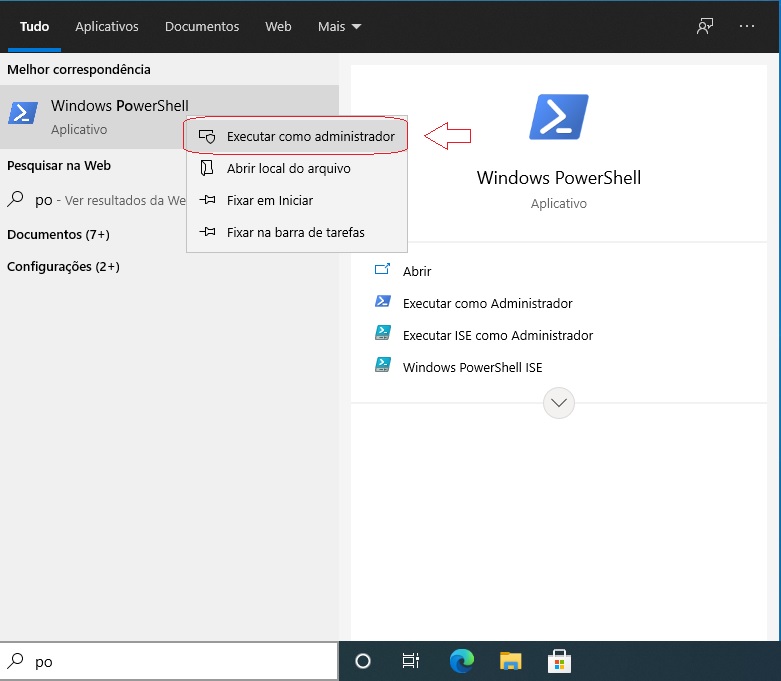 Acesso 8 Ssh Via Powershell