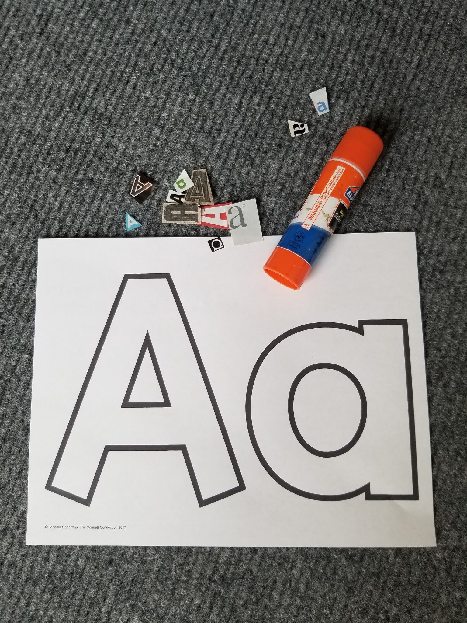 The Connett Connection: Capital and Lowercase Letter Sort
