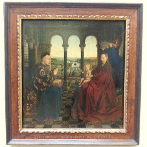 Louvre #1 : La Vierge au chancelier Rolin