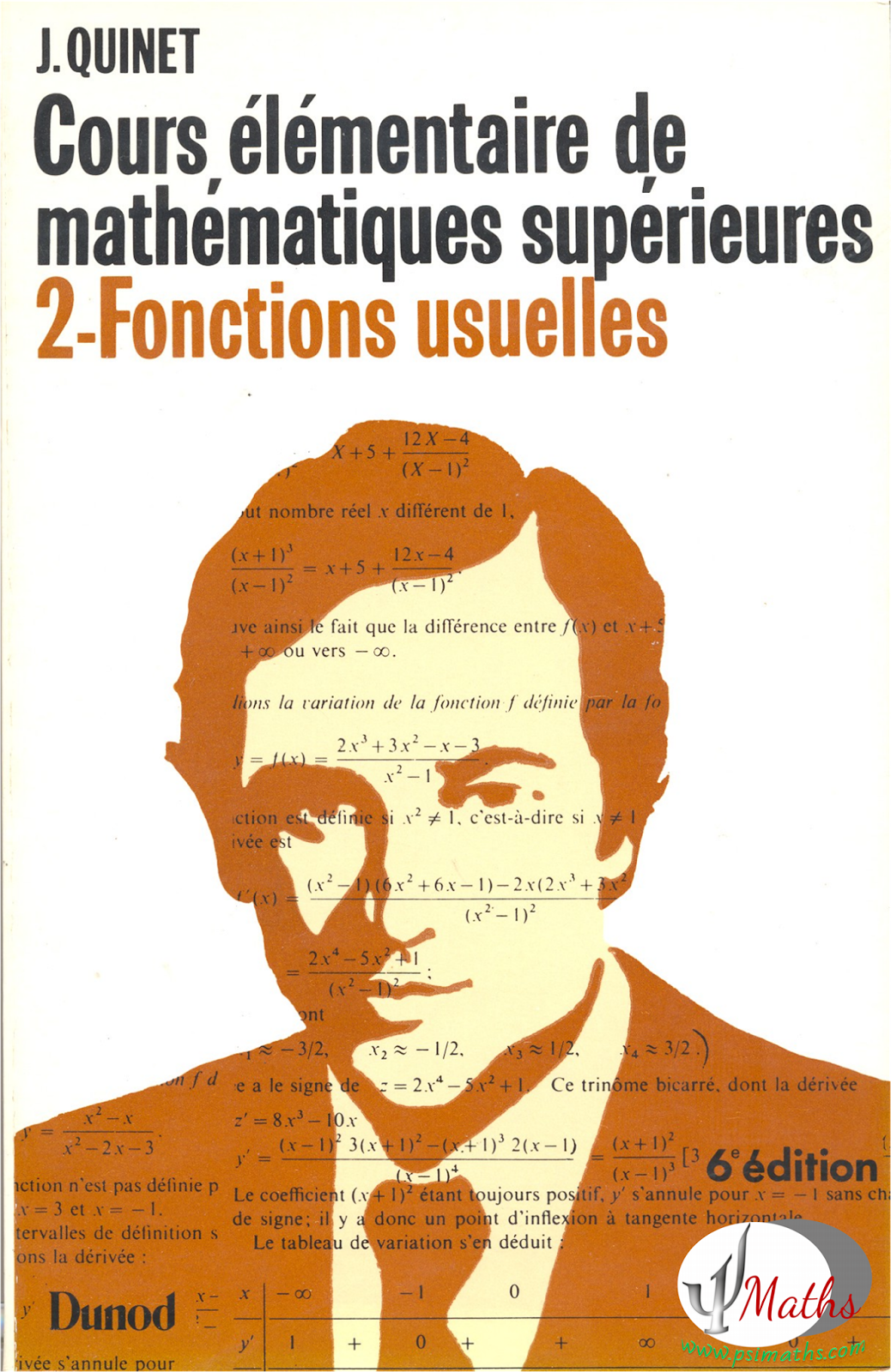Fonctions usuelles:Cours élémentaire de mathématiques supérieuresψ maths