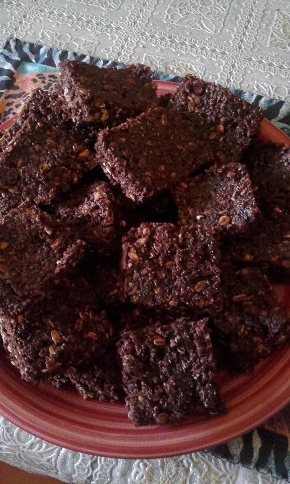 In en om die huis: klapper-kakao-hawermout koekies