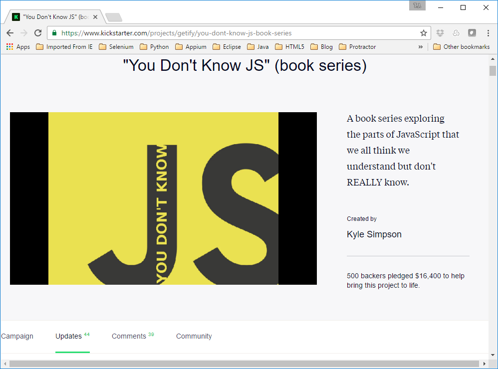 Javascript you dont know js how fae can it take you - subtitlesupply