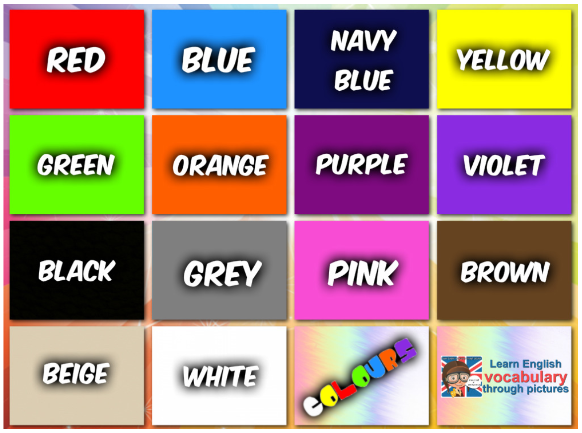 TEACHER ANNI: Colours