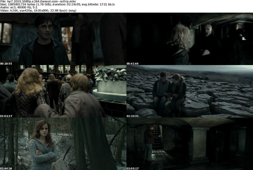 harry potter 7 part 1 trailer