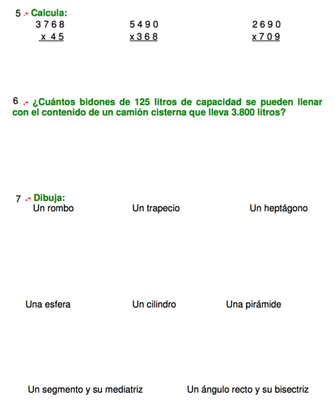 Coleydeporte: Repaso Inicial Lengua Matemáticas 6º 2019 20. Refuerzo y ... Coleydeporte: Repaso Inicial Lengua Matemáticas 6º 2019 20. Refuerzo y ...