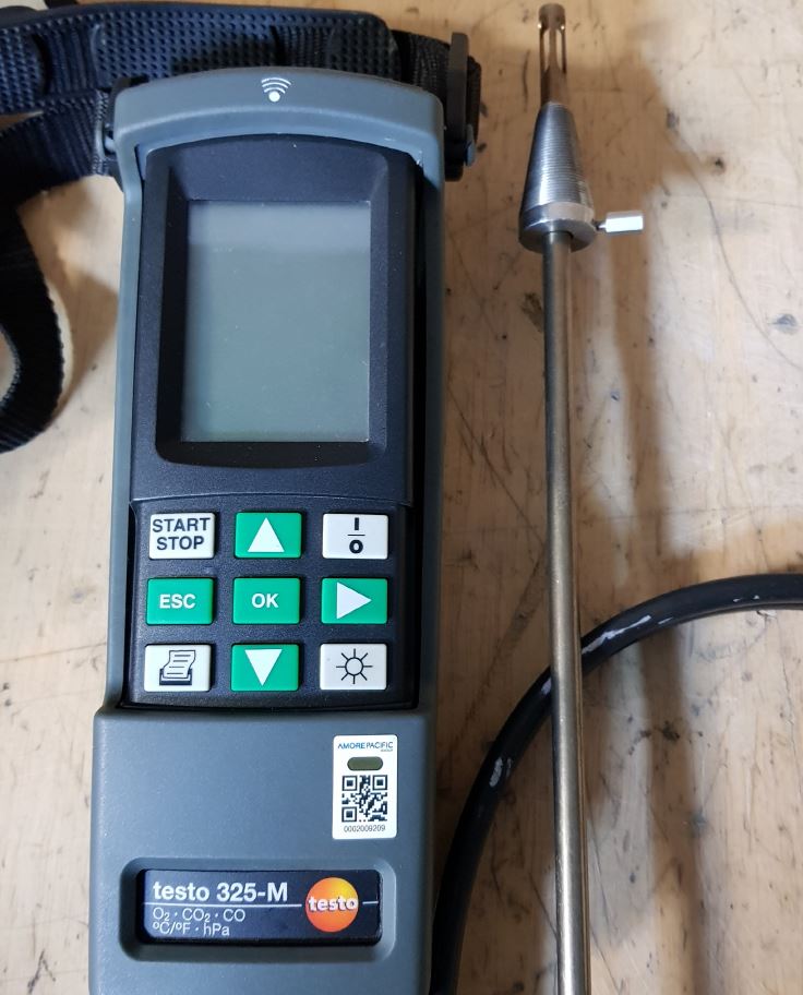 EquipmentHolic: Testo 325-M flue gas analyzer
