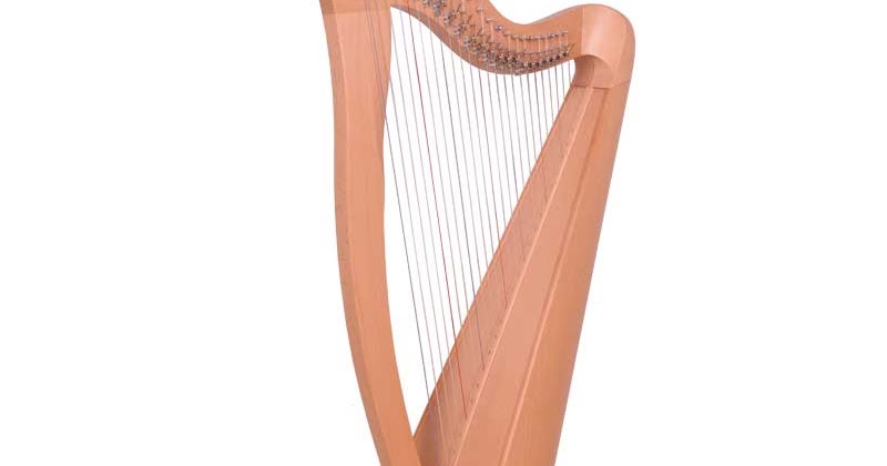 Buy Lever Harp 27 Strings Round Back Beechwood