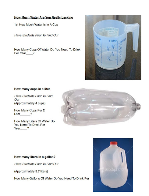 Hands On Math: Water Project