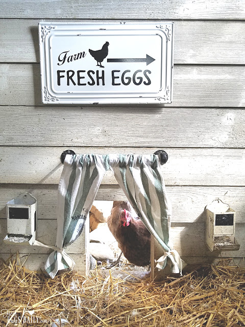 DIY Draft Drapes for your Chicken Coop - Fresh Eggs Daily® with Lisa Steele