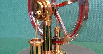 Jerry's Model Engine Plans Blog: "Miser Stirling Engine" built by Lyn ...