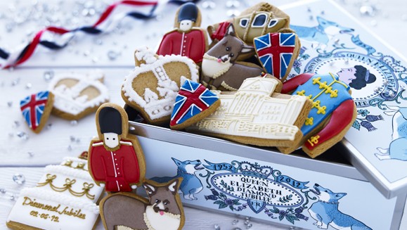 English is FUNtastic: Jubilee biscuits set to sell like hot cakes