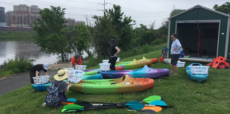 Four Mile Run Conservatory Foundation: Kayak clean-ups scheduled ...