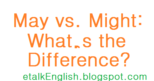 MAY vs MIGHT: How to Use Might vs May in Sentences?