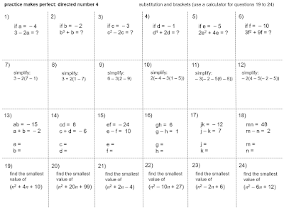 MEDIAN Don Steward mathematics teaching: directed number practice makes ...