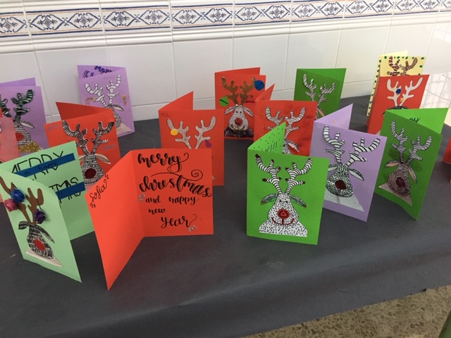 OUR ENGLISH CLASS: Christmas cards