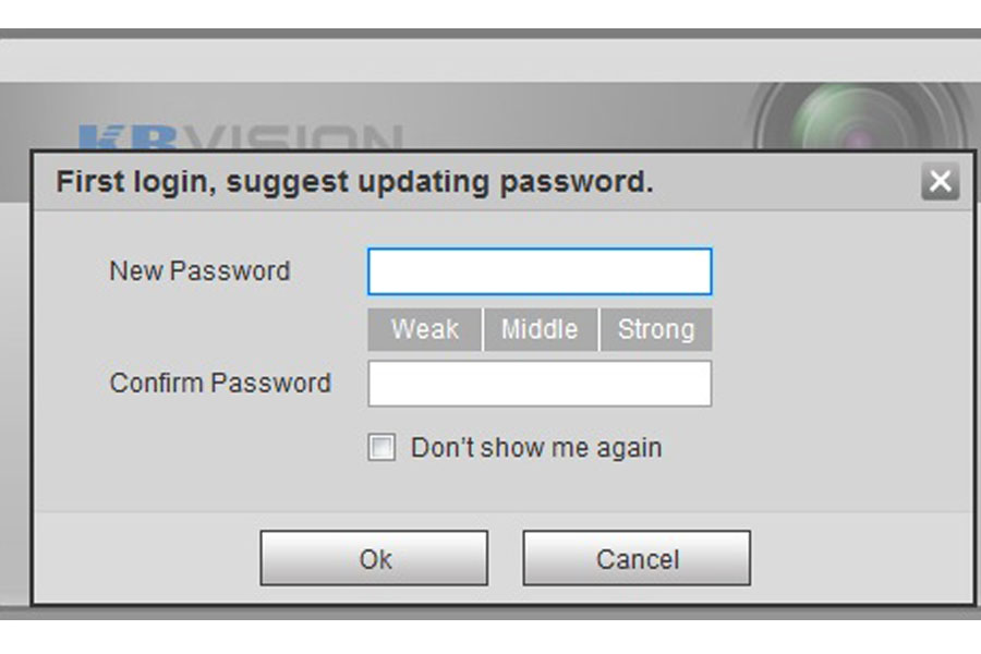 Hướng dẫn khôi phục mật khẩu mặc định các dòng camera IP của hãng KBVISION