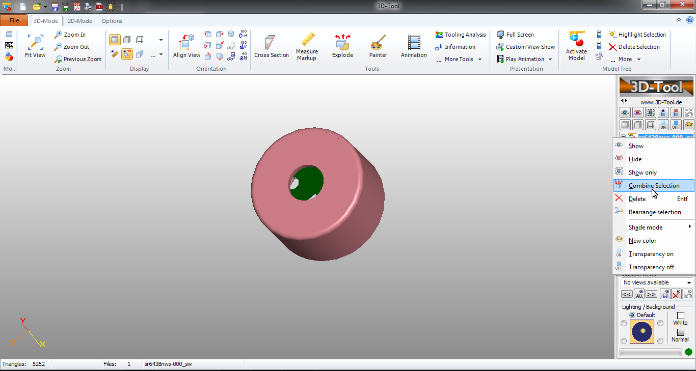 Hobby Electronics Circuits: How to use 3D-Tool Software | Exploded view