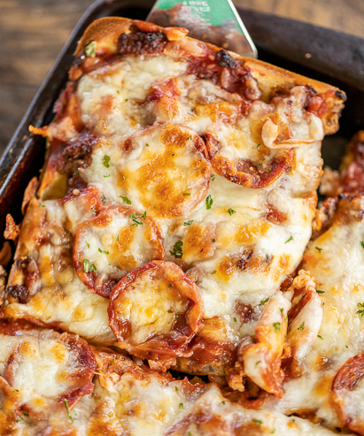 CRAZY CRUST PIZZA - the recipes