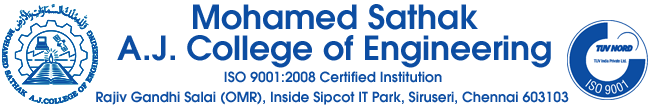 Mohamed Sathak AJ College of Engineering, Chennai, Wanted Professor ...