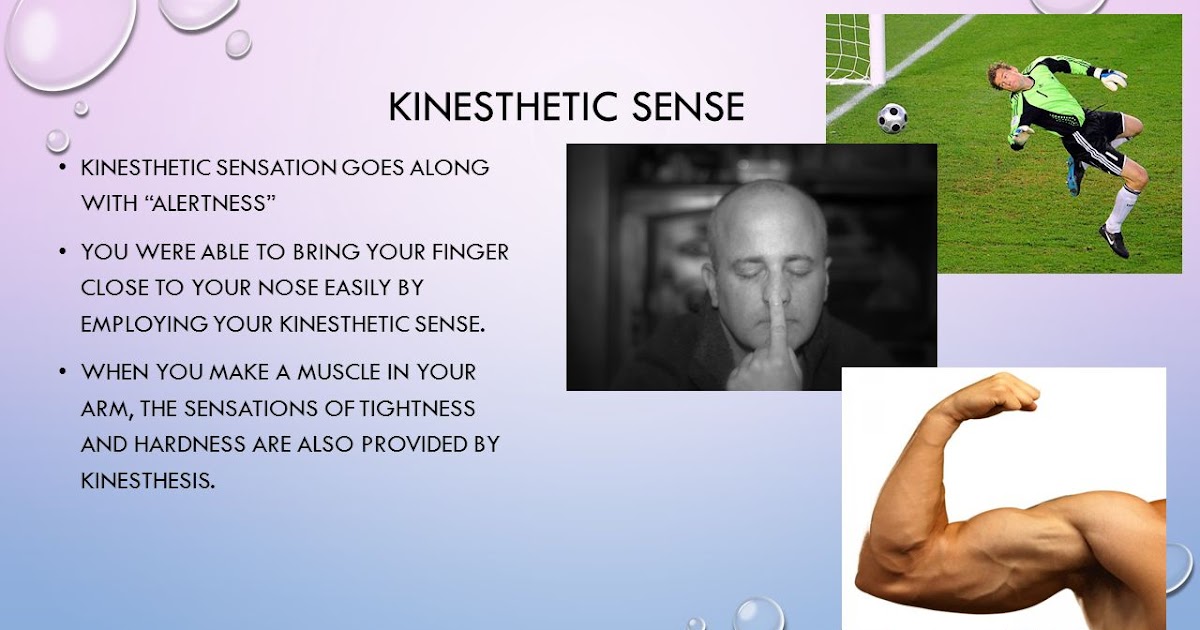 EXAMS AND ME : Kinesthesia