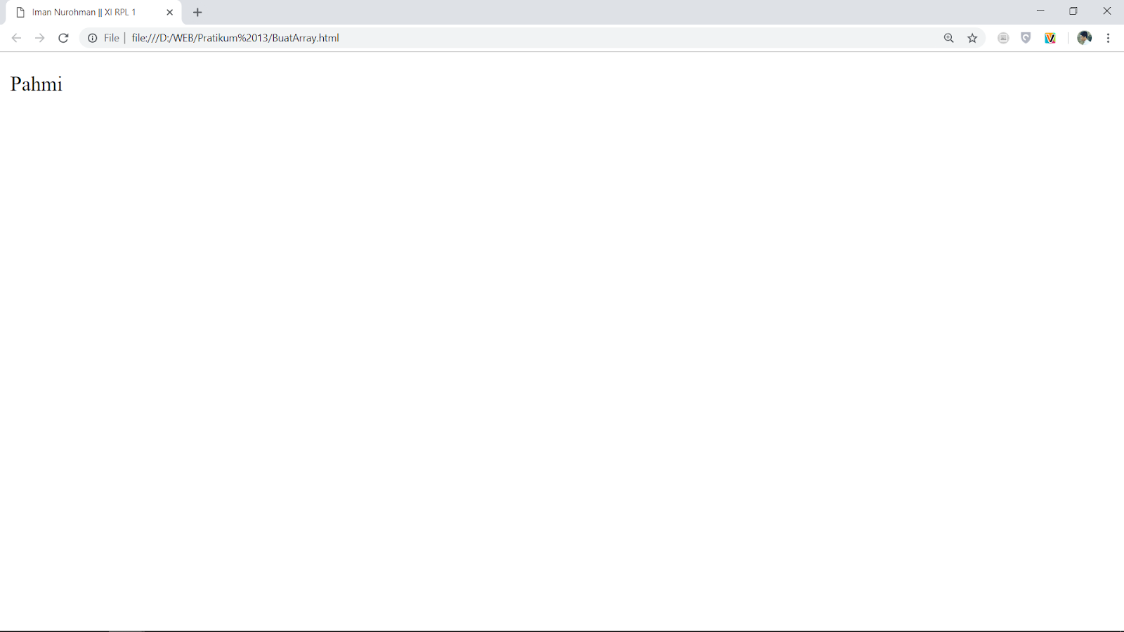 Arra pada JavaScript - Serba Serbi Programming