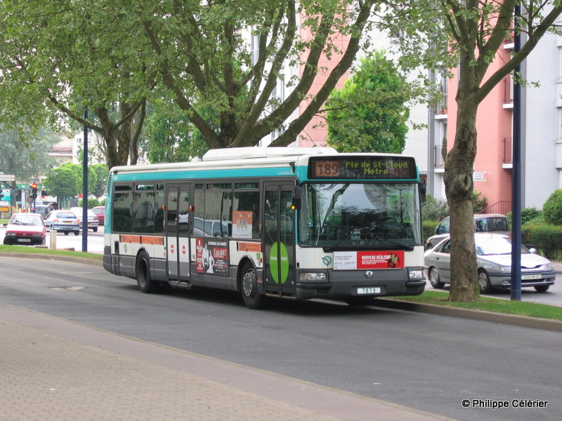 Les Tramways,Métro,RER,Bus de la RATP: Bus 189