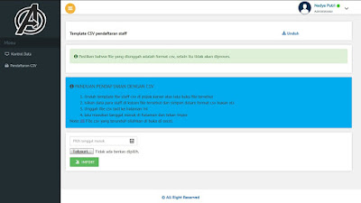 Source Code ID Card Staff dengan PHP Mysqli dan Barcode