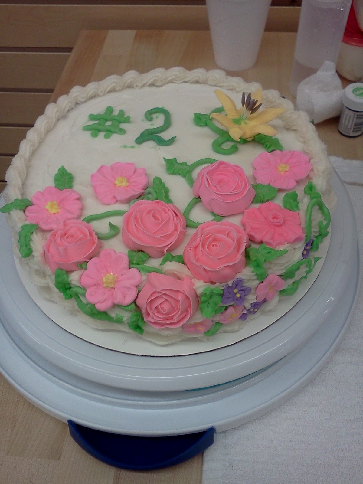 You Want Me to Cook?: Flowers and Cake Design – Class #4: The Final Class