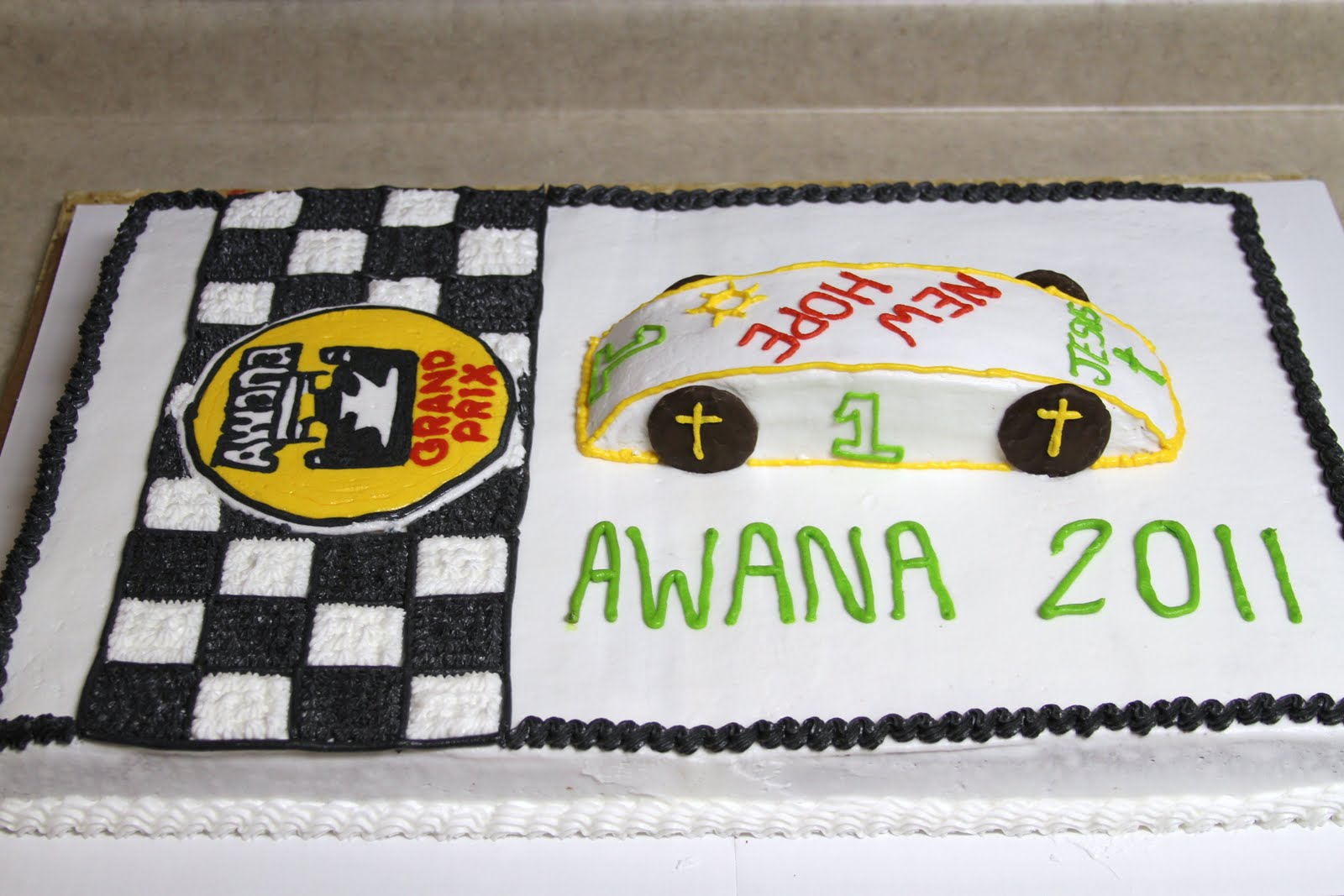 Michele Robinson Cakes: Awana Grand Prix Cake