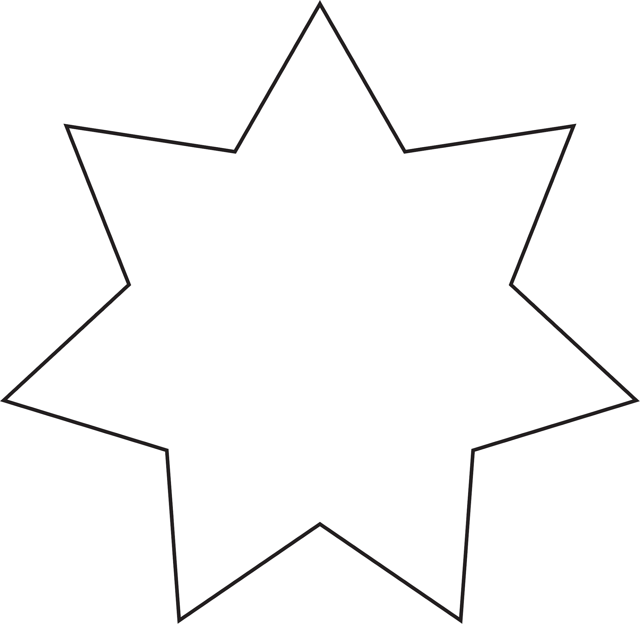 Moldes De Estrellas Gratis Para Descargar E Imprimir - Stars Template Free Printable ...