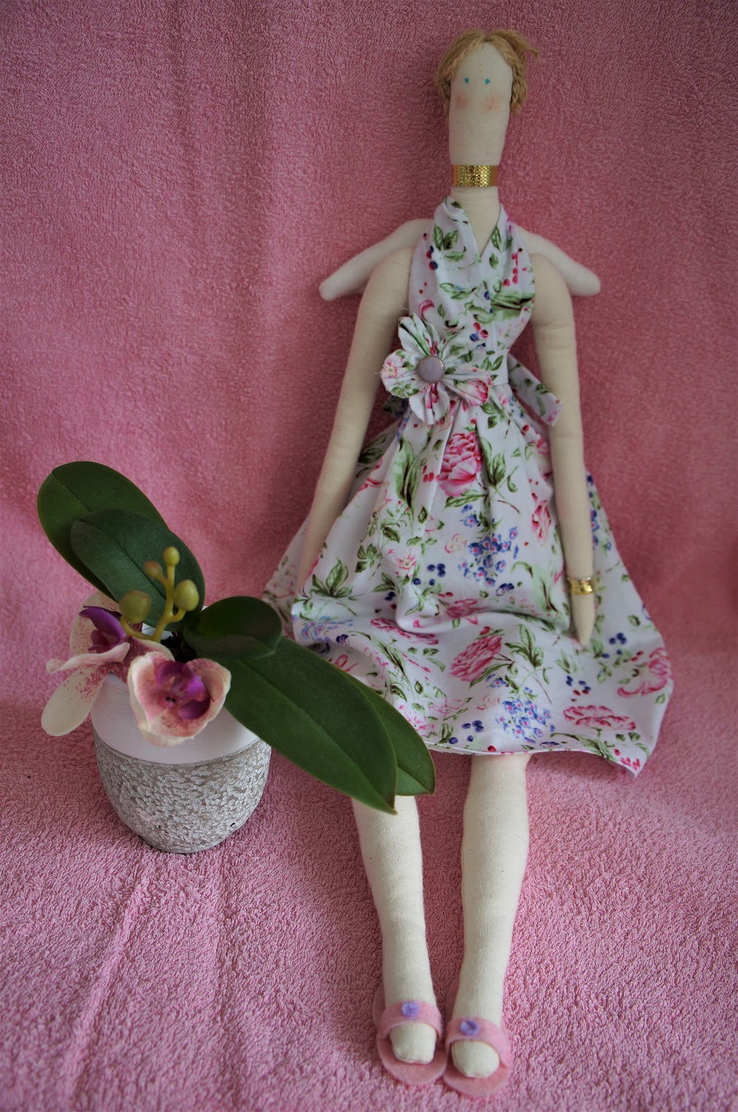 Tales from a Buttonhole: Andělka od Tildy / Tilda Angel