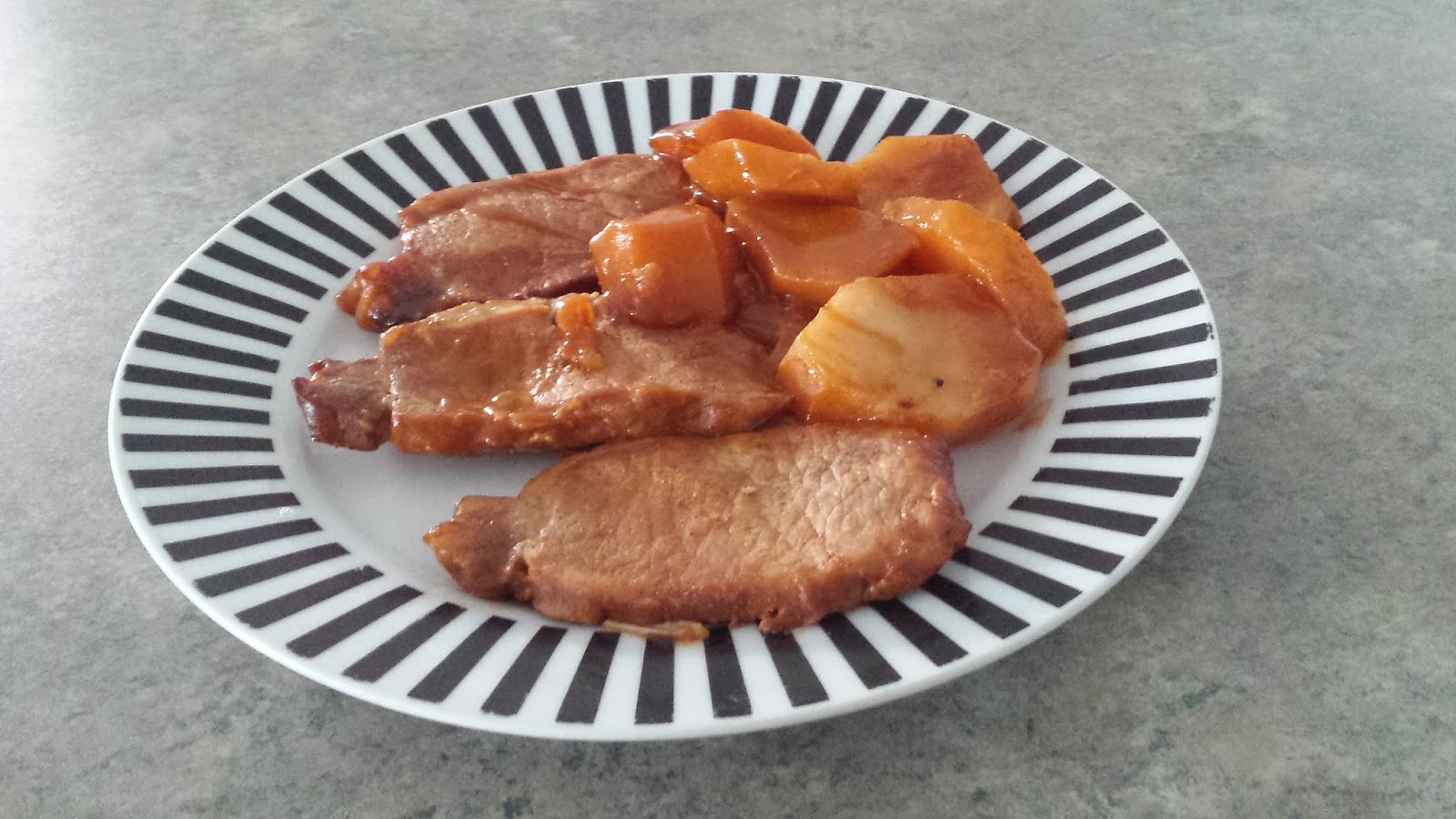 Les recettes de cuisine de Chantal: CÔTELETTE BBQ À LA MIJOTEUSE