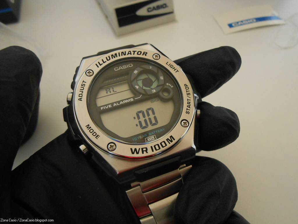 Zona Casio: Prueba del Casio MWD-100, el "G-Steel" de Collection