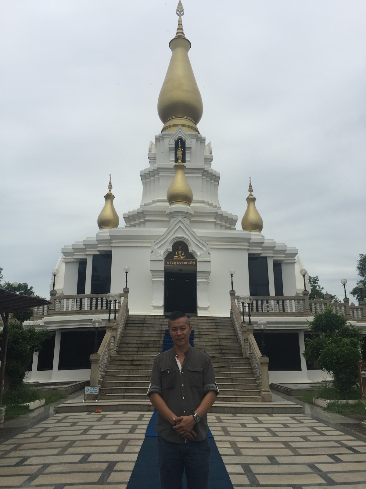 Temples In Thailand: Nong Khai - Wat Aranya Banpoot - LP Rien - Lp Noppadon