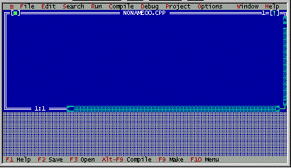 Language Tutorial: Borland Turbo C and Turbo C++ editors