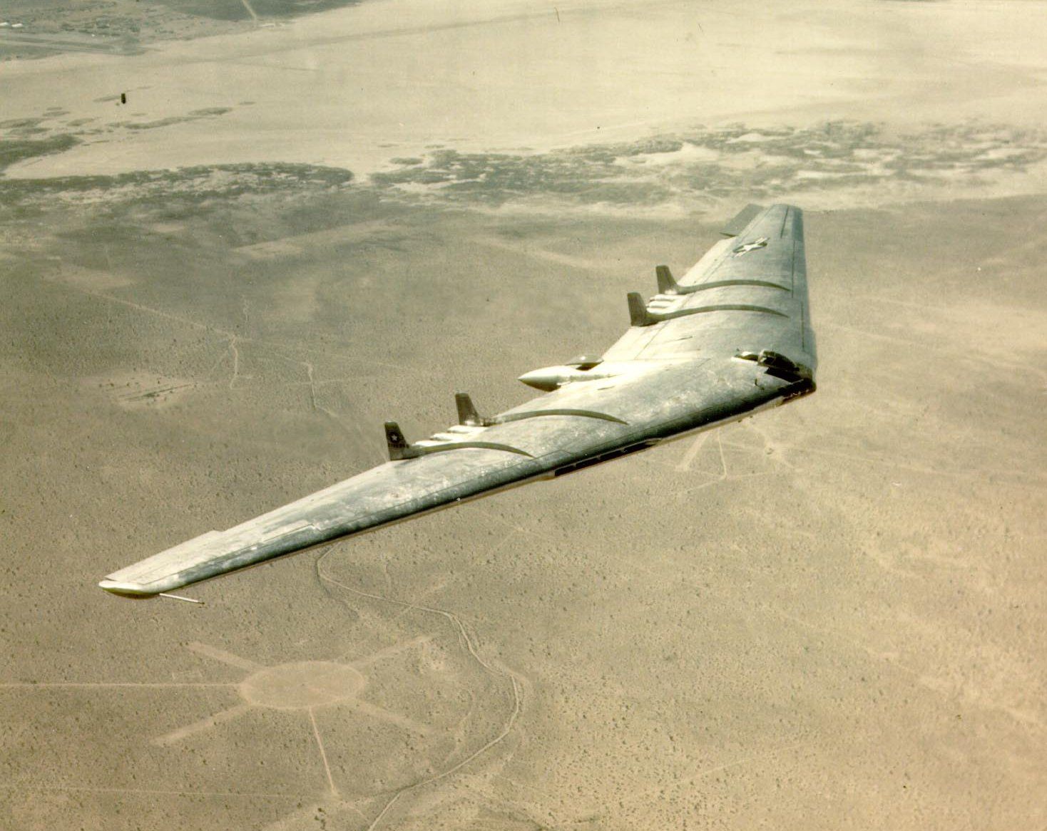 FALLOUT_SHELTER_NYC: PROTOTYPE JET AIRCRAFT OF THE COLD WAR-YB49 WING ...