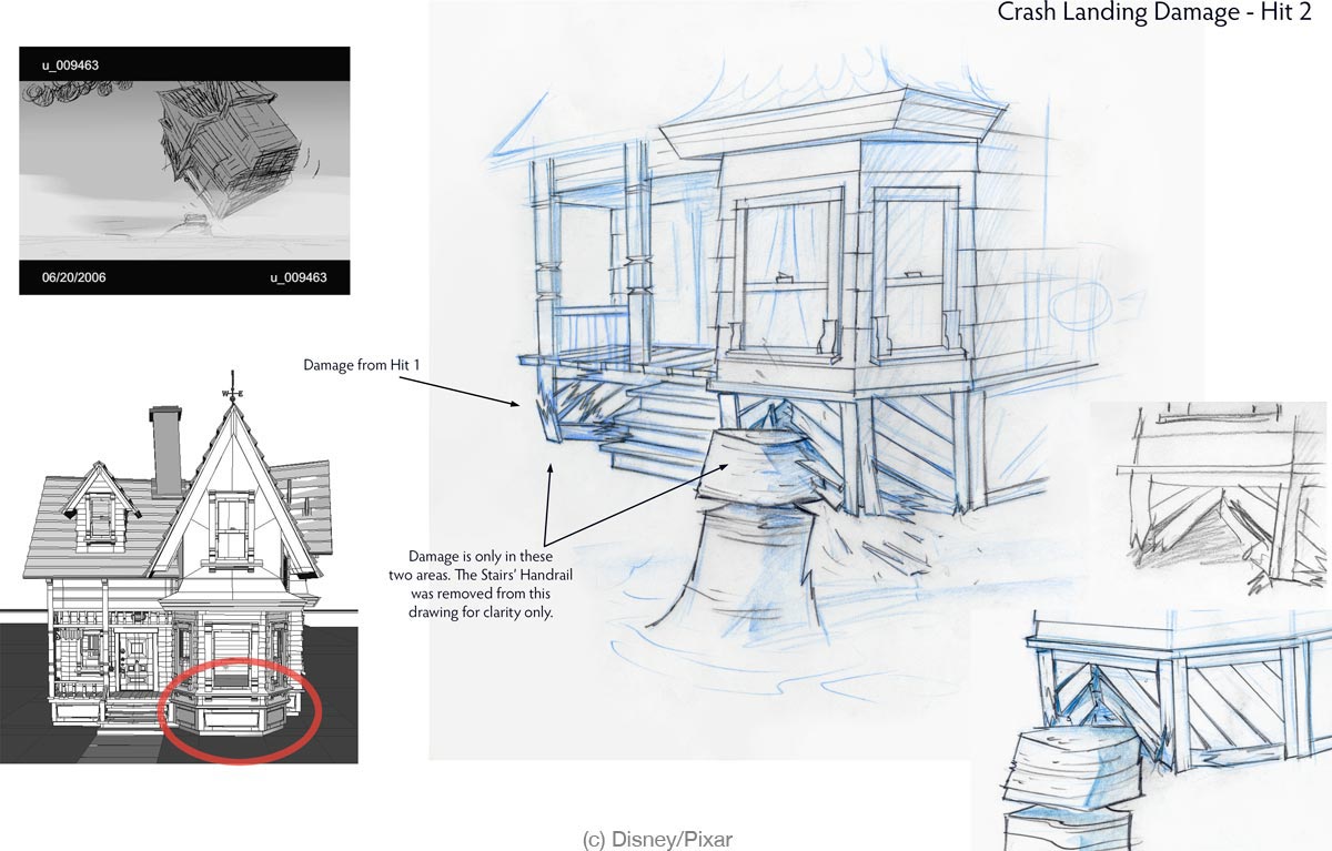 Living Lines Library: Up (2009) - Prop Design