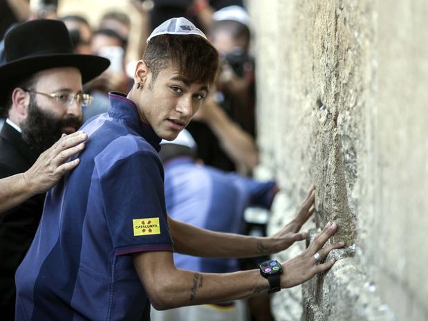 Eretz Israel: Neymar em Israel - Tour da Paz