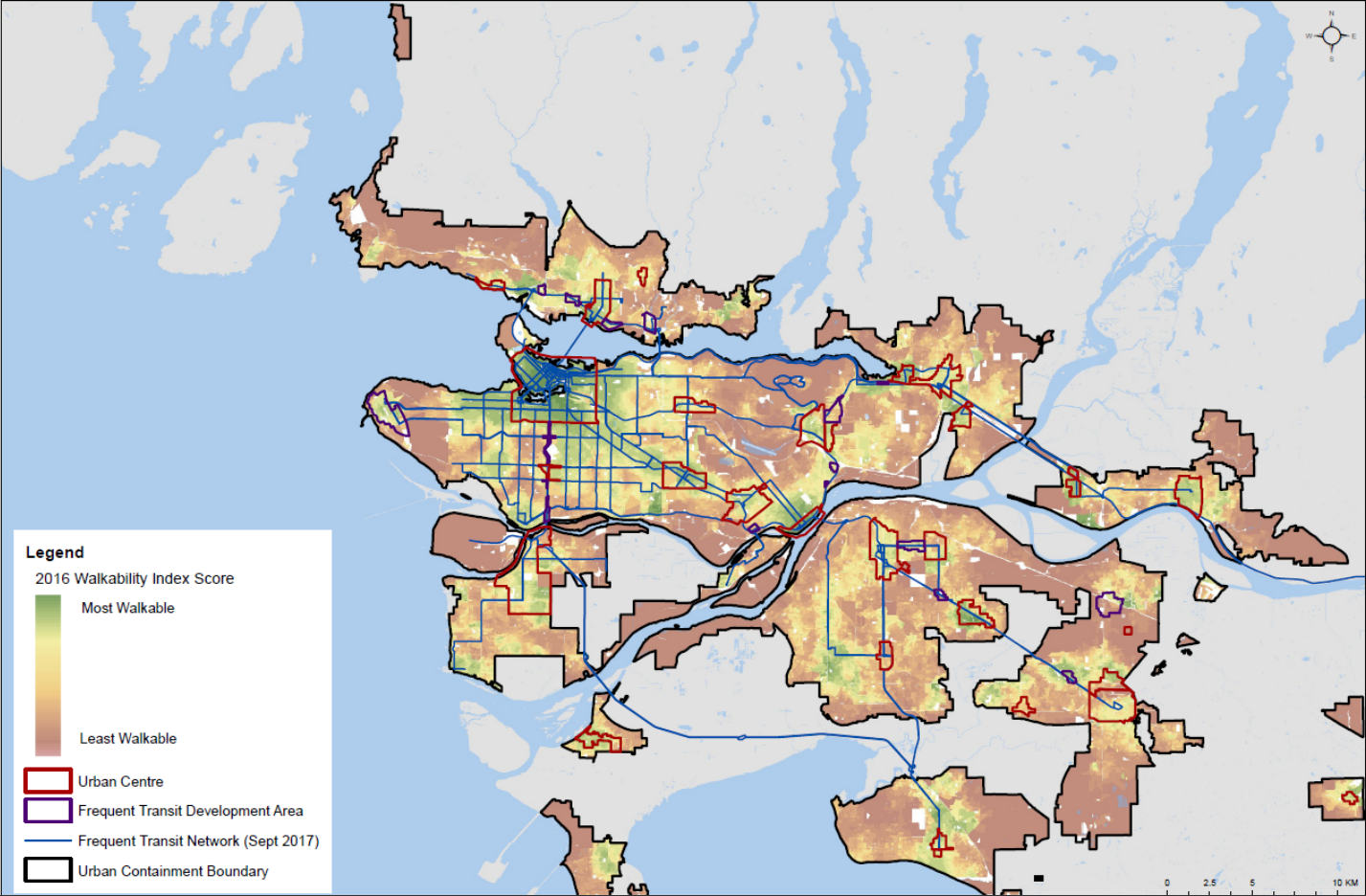 The South Fraser Blog: Metro Vancouver’s Walkability Index highlights ...