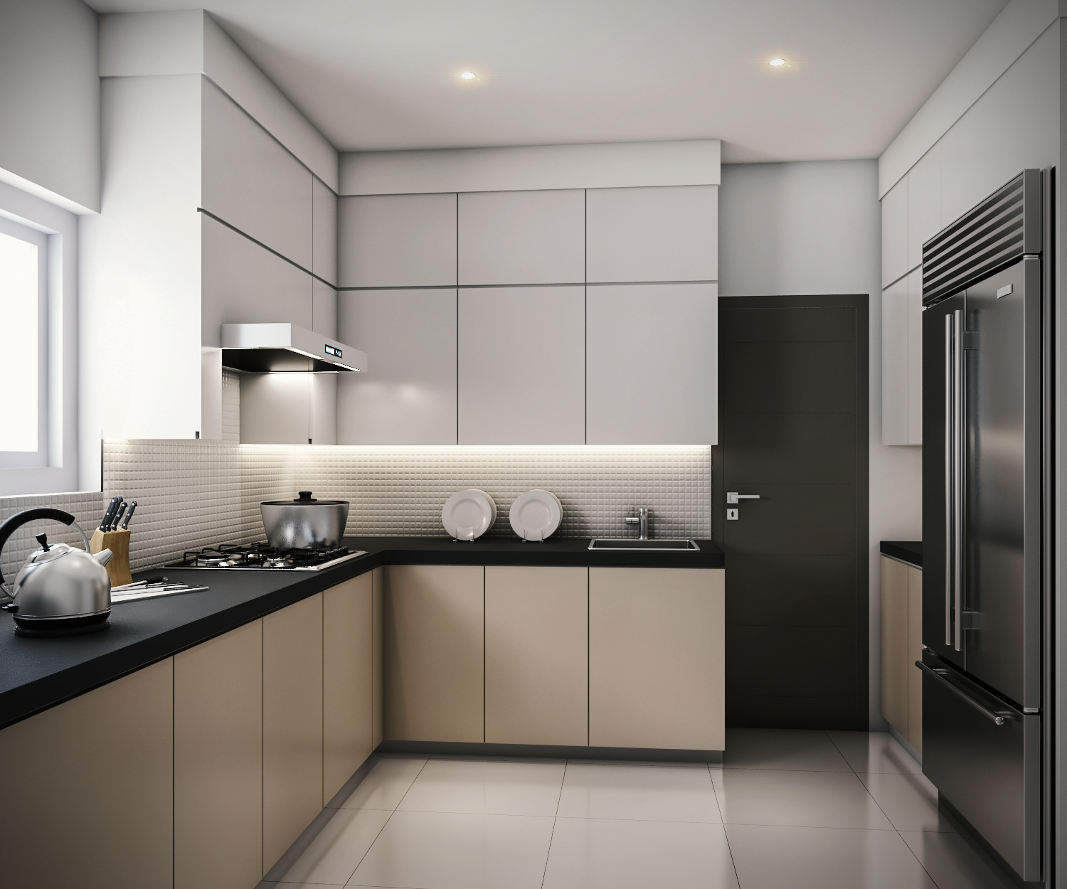 XaRa Pixel Artist: Kitchen and Dining Area Render SOFTWARE : 3Ds MAX ...