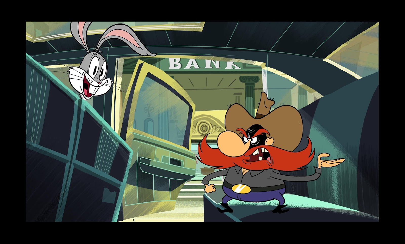 Shawn McKelvey Studio: Background Paintings for Wabbit