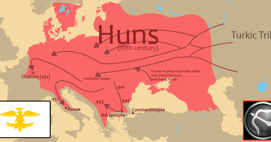 Rome Total War: Barbarian Invasion Huns (Avrupa Hun İmparatorluğu ...