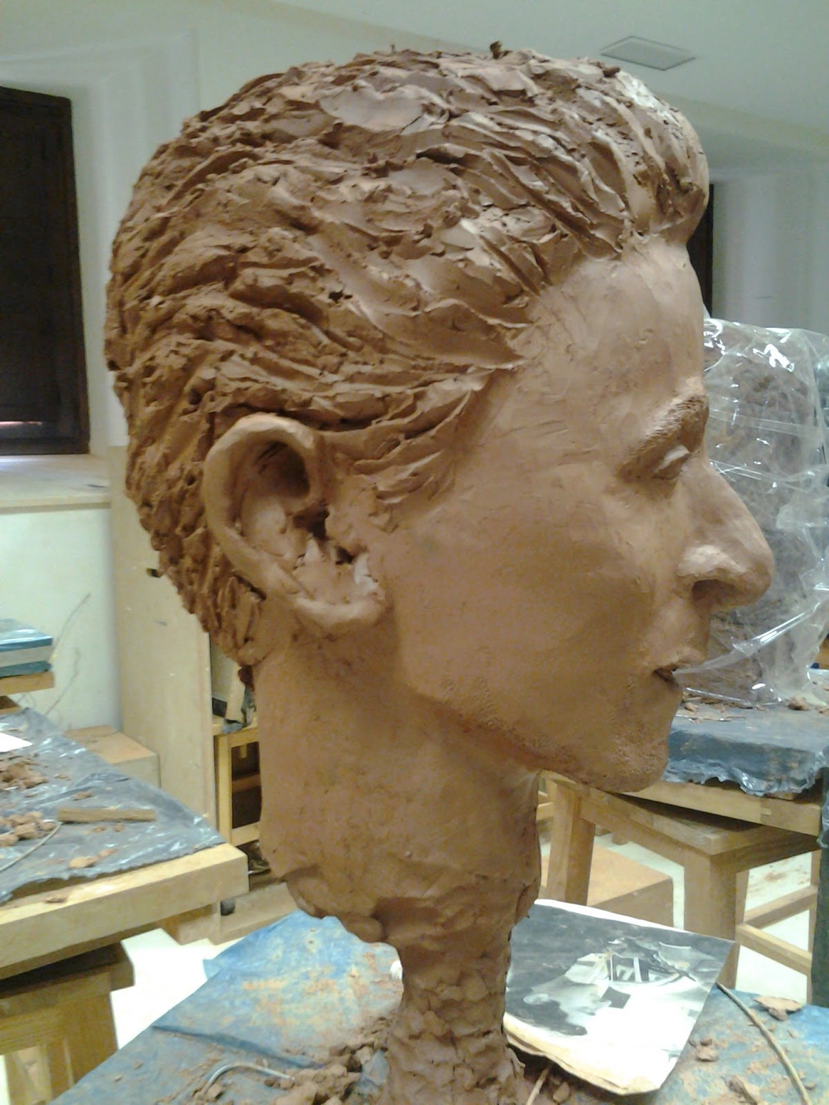 Inside my art: Busto escultura