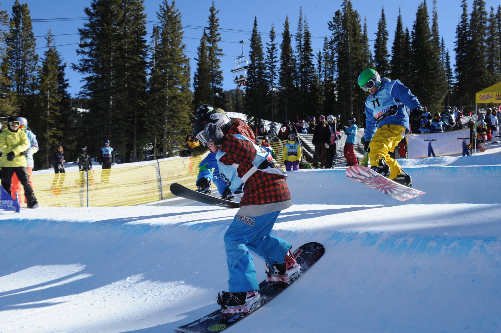 My Snowboarding Life: USASA Boardercross Competition Jan 2012