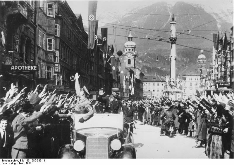 PICTURES FROM WAR AND HISTORY: Germany's Union ("Anschluss") With ...