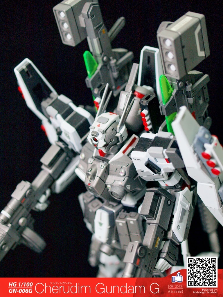 Custom Build: 1/100 Cherudim Gundam G