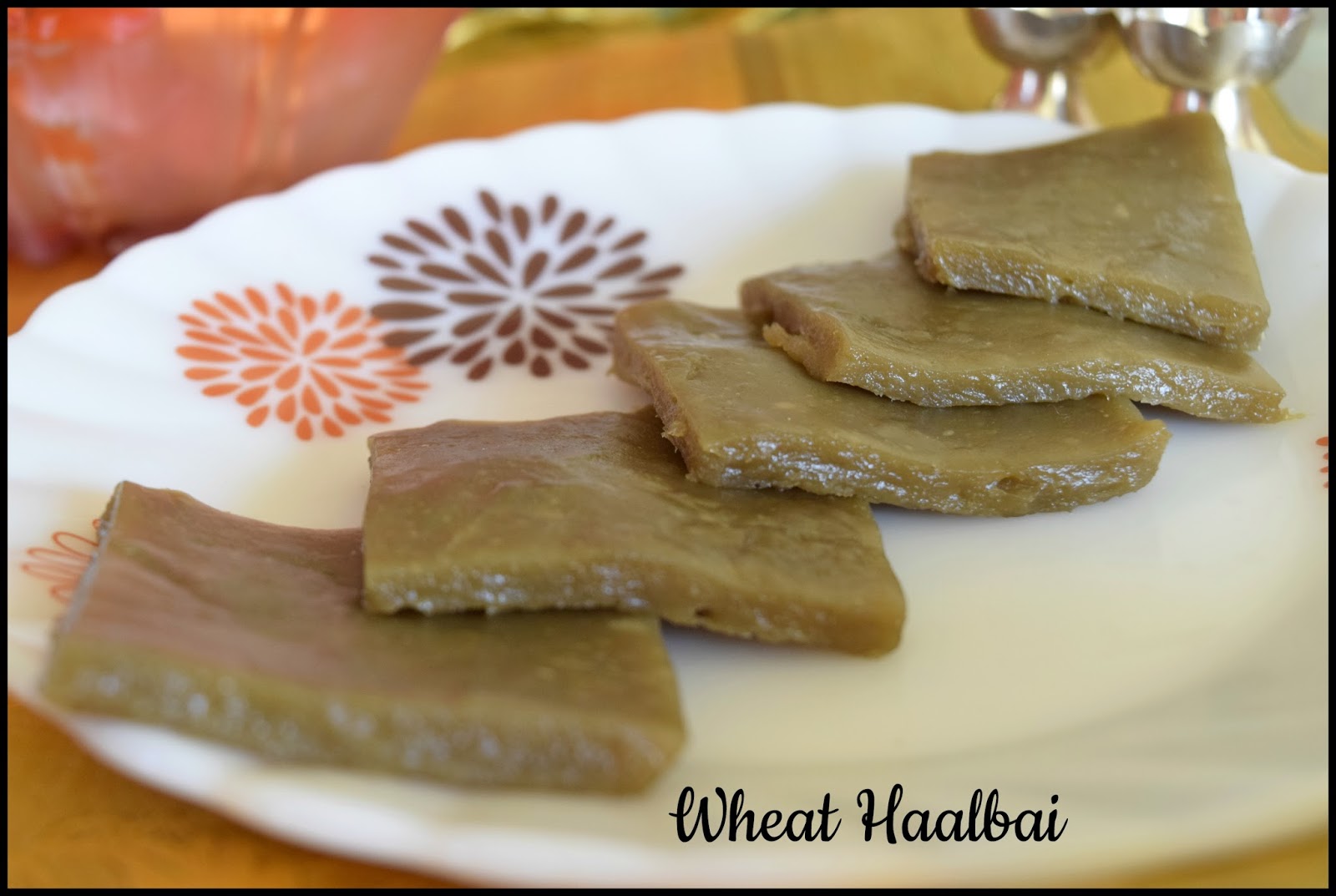 Poorni's Cookbook: Wheat Haalbai/Manni ~~Recipes from South Canara