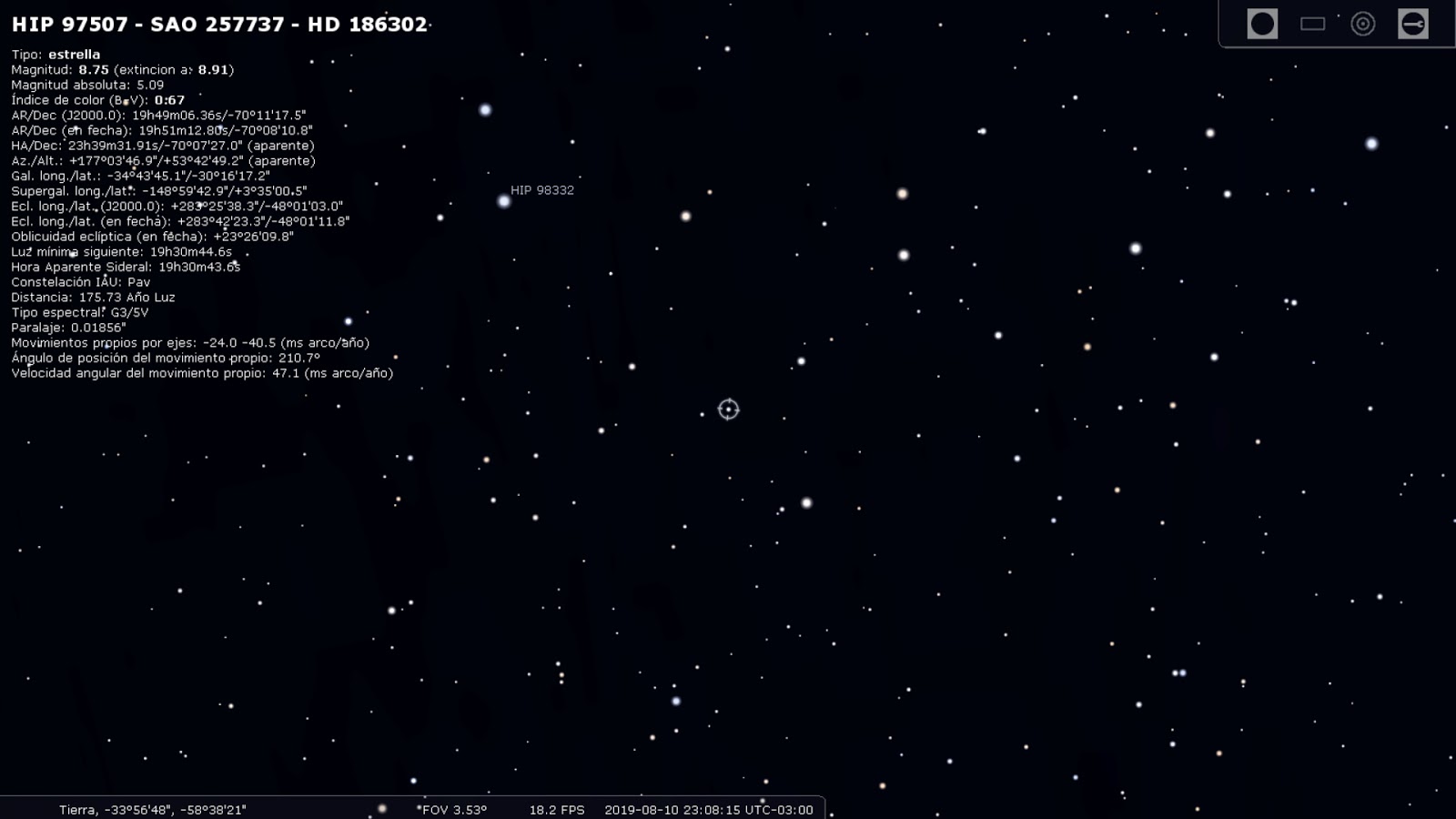 esplaobs: " ESTRELLA HD 186302 " DESDE ROSARIO - ARGENTINA //// FOTOS ...