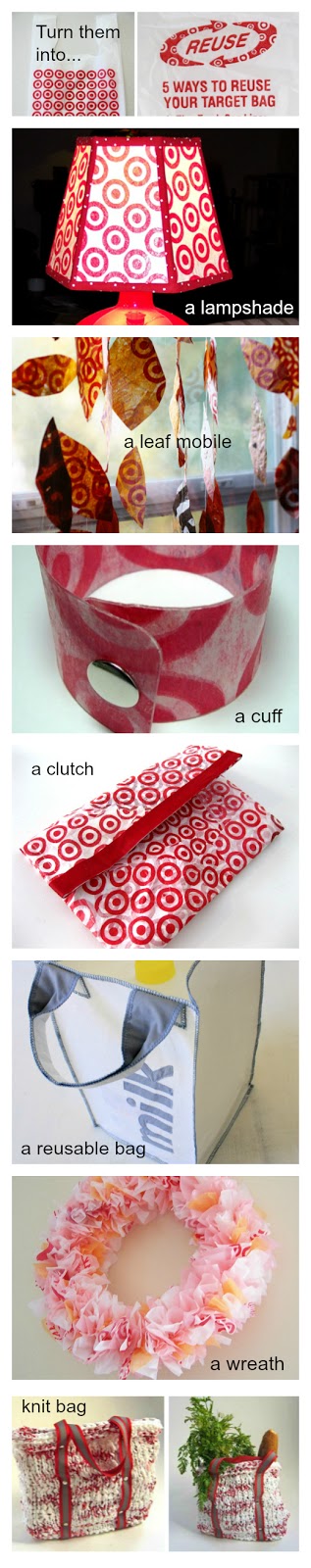 Repurpose: Targeting plastic grocery bags... | the ReFab Diaries