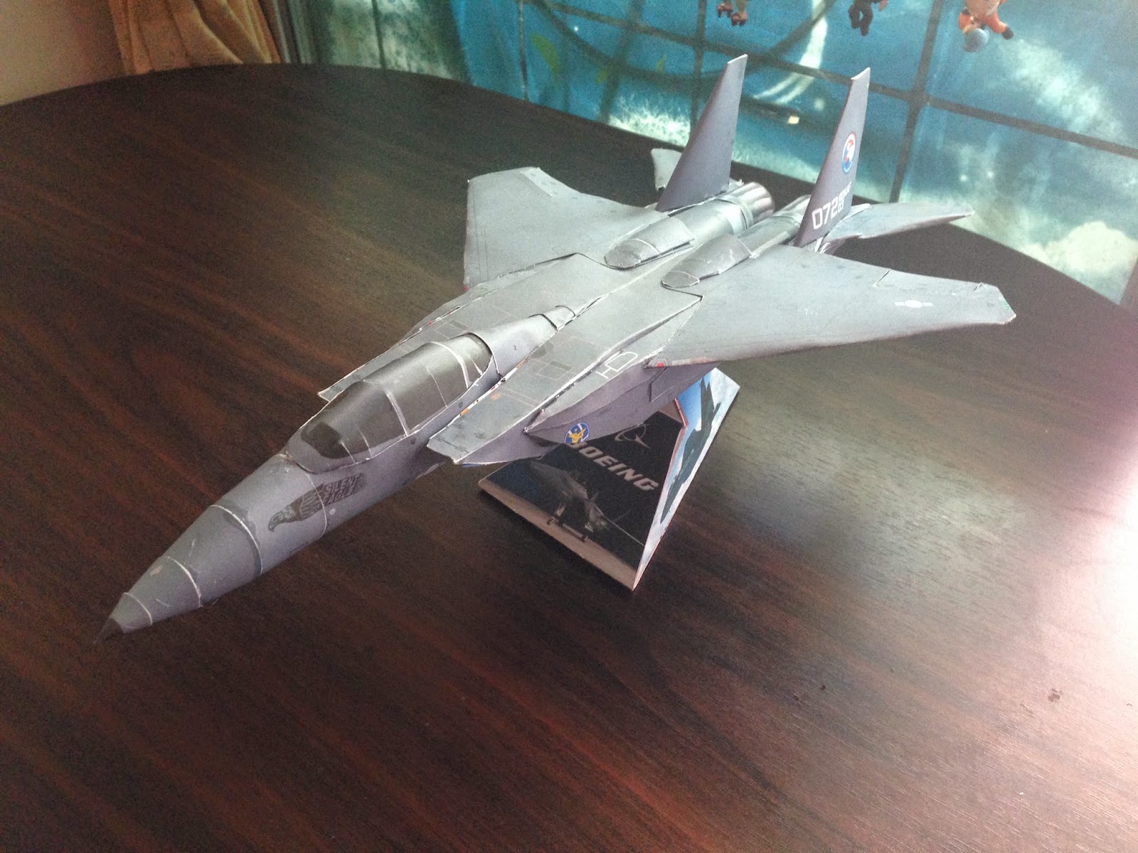 Papercraft Model กระดาษ จินตนการแห่งกระดาษ: F15